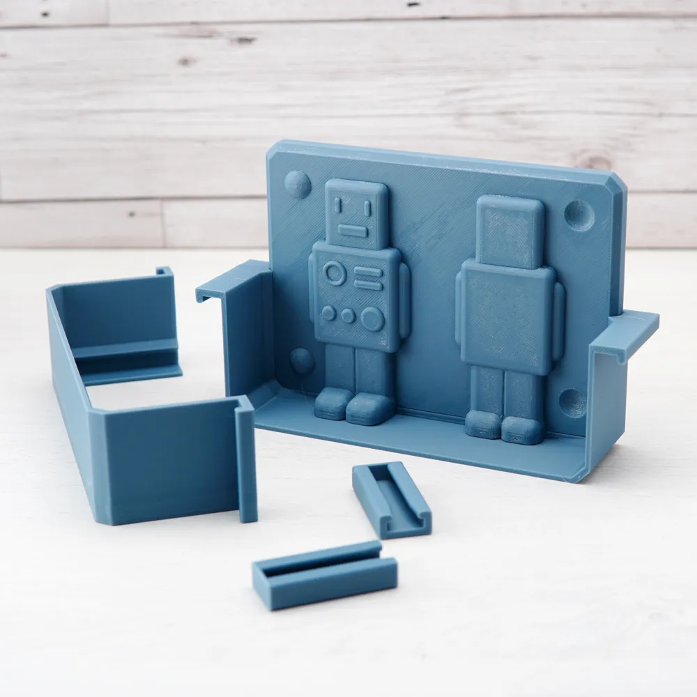 Robot Mould for Ceramic Test Tiles - Free 3D Print Model - MakerWorld