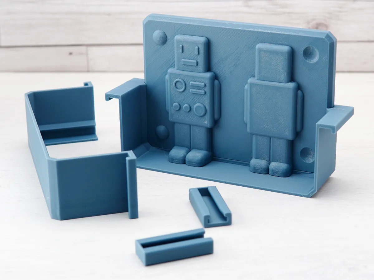 Robot Mould for Ceramic Test Tiles - Free 3D Print Model - MakerWorld