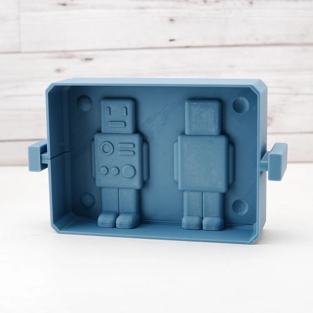 Robot Mould for Ceramic Test Tiles - Free 3D Print Model - MakerWorld