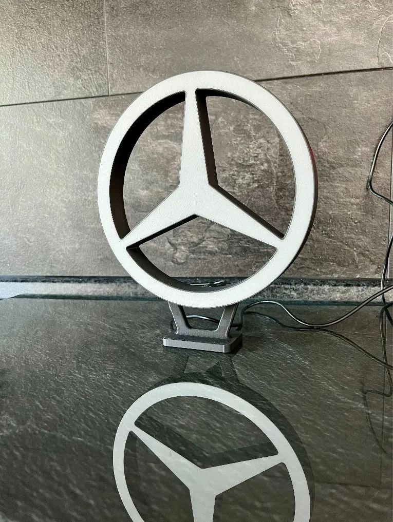Mercedes Star Lamp by SLX Engineering MakerWorld: Download Free 3D Models