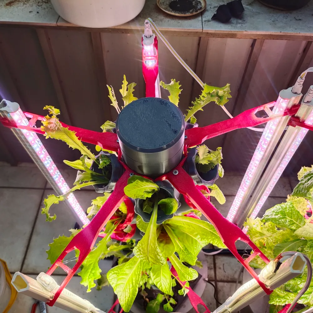 A1 mini hydroponic tower LED Ligth Mount Remixed by o.0jack MakerWorld: Download Free 3D Models