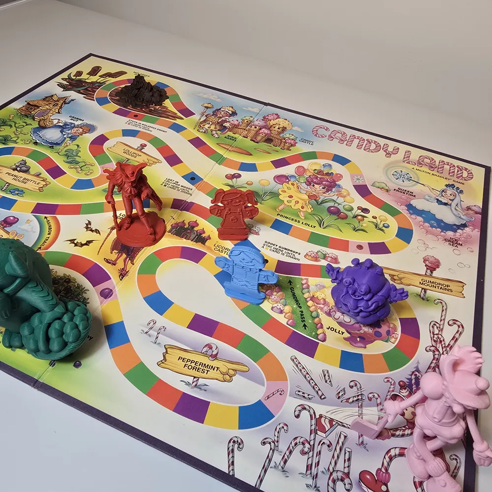 Candyland Character Pieces - Free 3D Print Model - MakerWorld