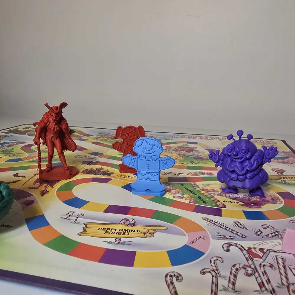 Candyland Character Pieces - Free 3D Print Model - MakerWorld