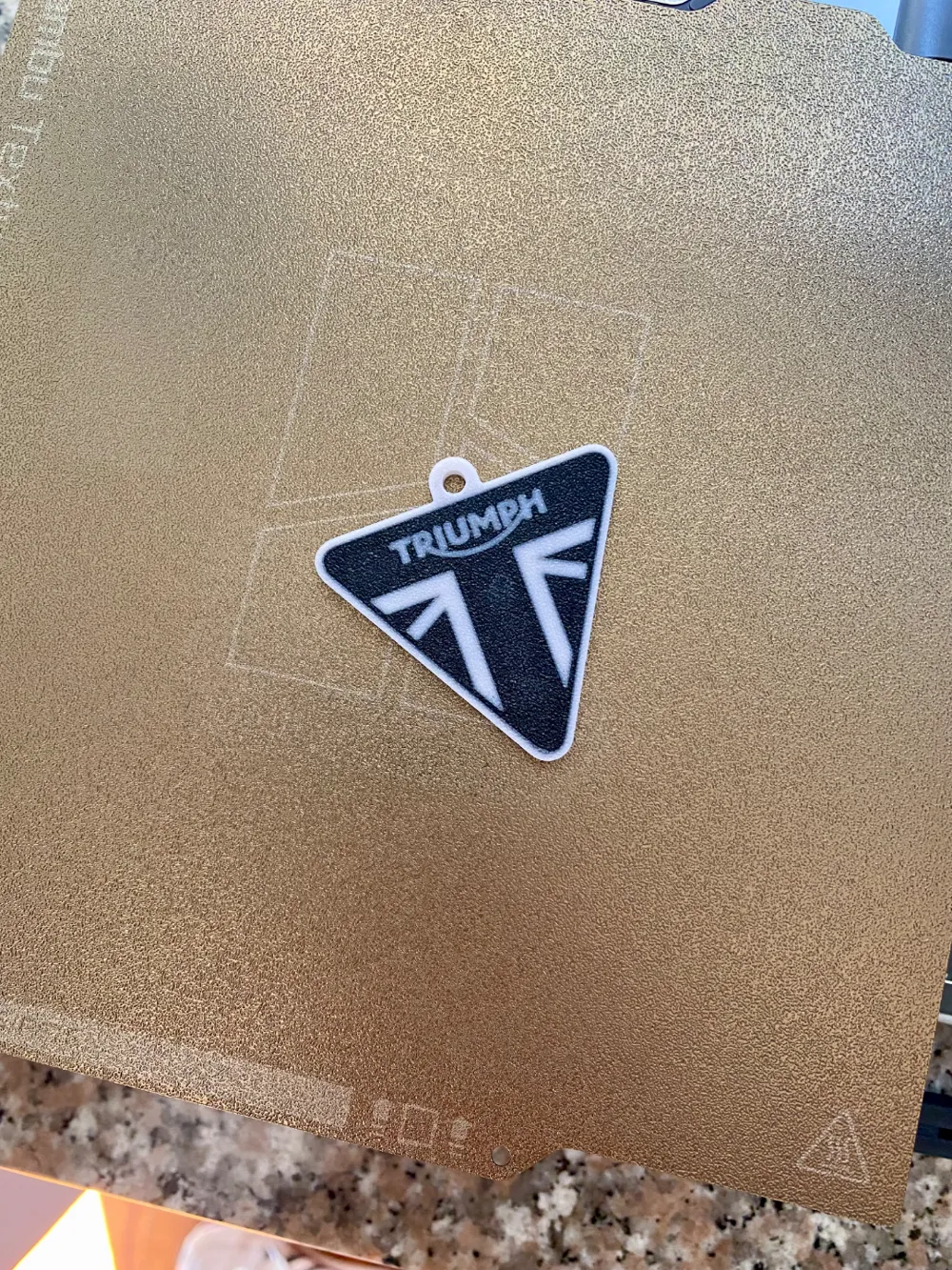 Triumph motorcycle Keychain by ESTUDIO 3M - MakerWorld