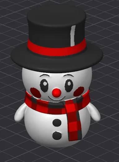 Cartoon Christmas Character Pack #1 - Cute Figures by MintyPrinty ...