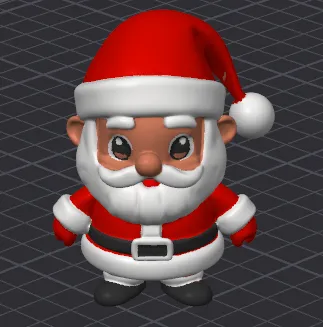 Cartoon Christmas Character Pack #1 - Cute Figures by MintyPrinty ...