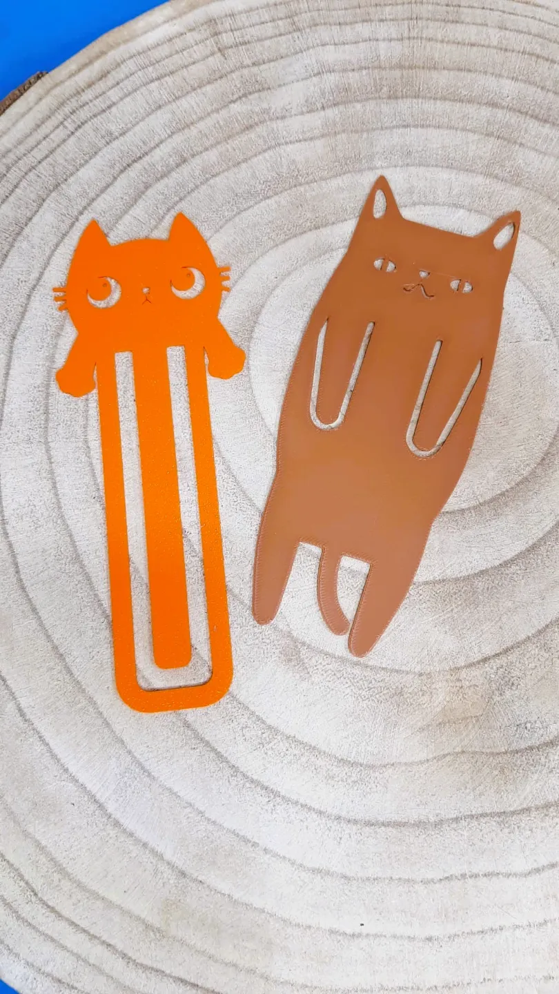Cat Bookmark / Marcapaginas Gato by Franchescor - MakerWorld