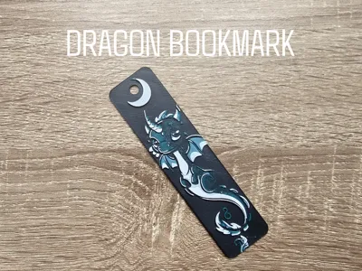 Floral Bookmark (HueForge) by Leif3D - MakerWorld