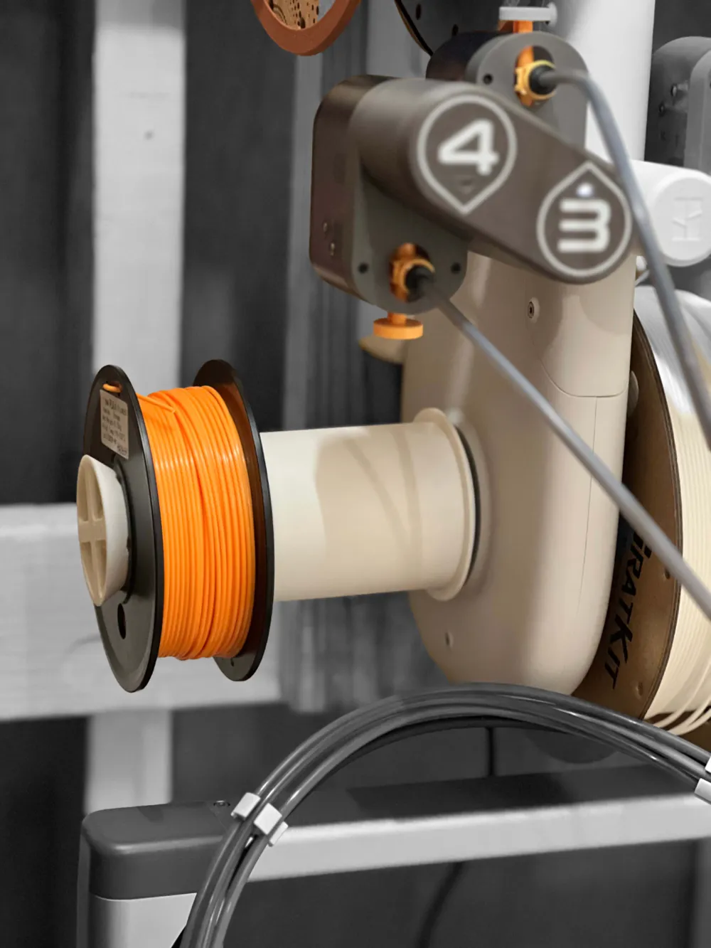 Small Spool Adapter for AMS Lite | 250G spools by Bre3Dlove Designs ...