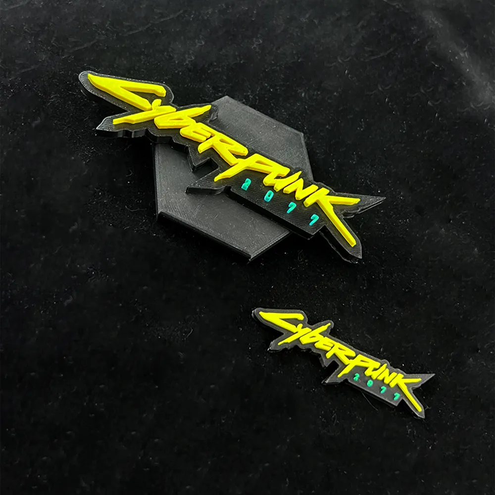 Gaming Logos - Cyberpunk 2077 - Free 3D Print Model - MakerWorld