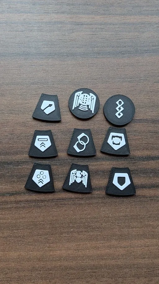 Kill Team Exaction Squad Tokens - Free 3D Print Model - MakerWorld