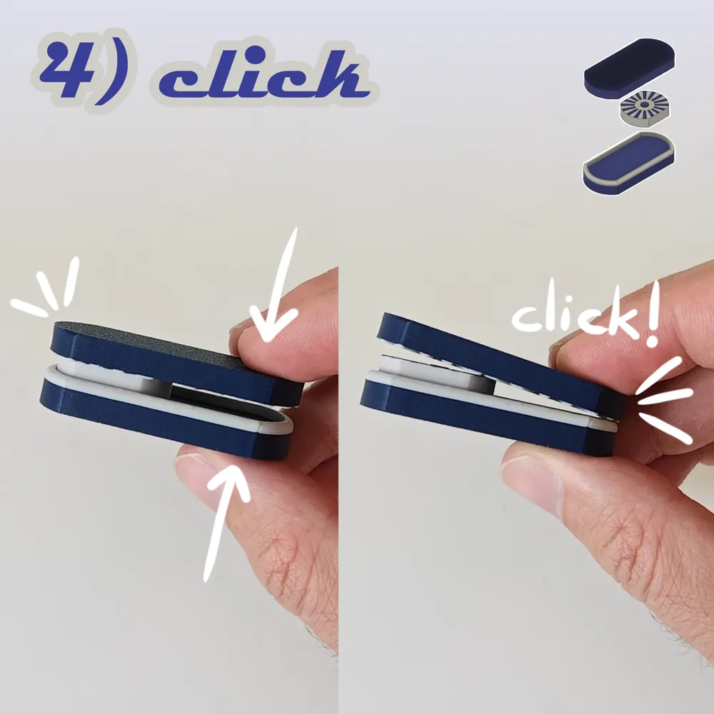 7in1 Magnetic Fidget Toy Satisfying Multi-Function by Alexej MakerWorld ...