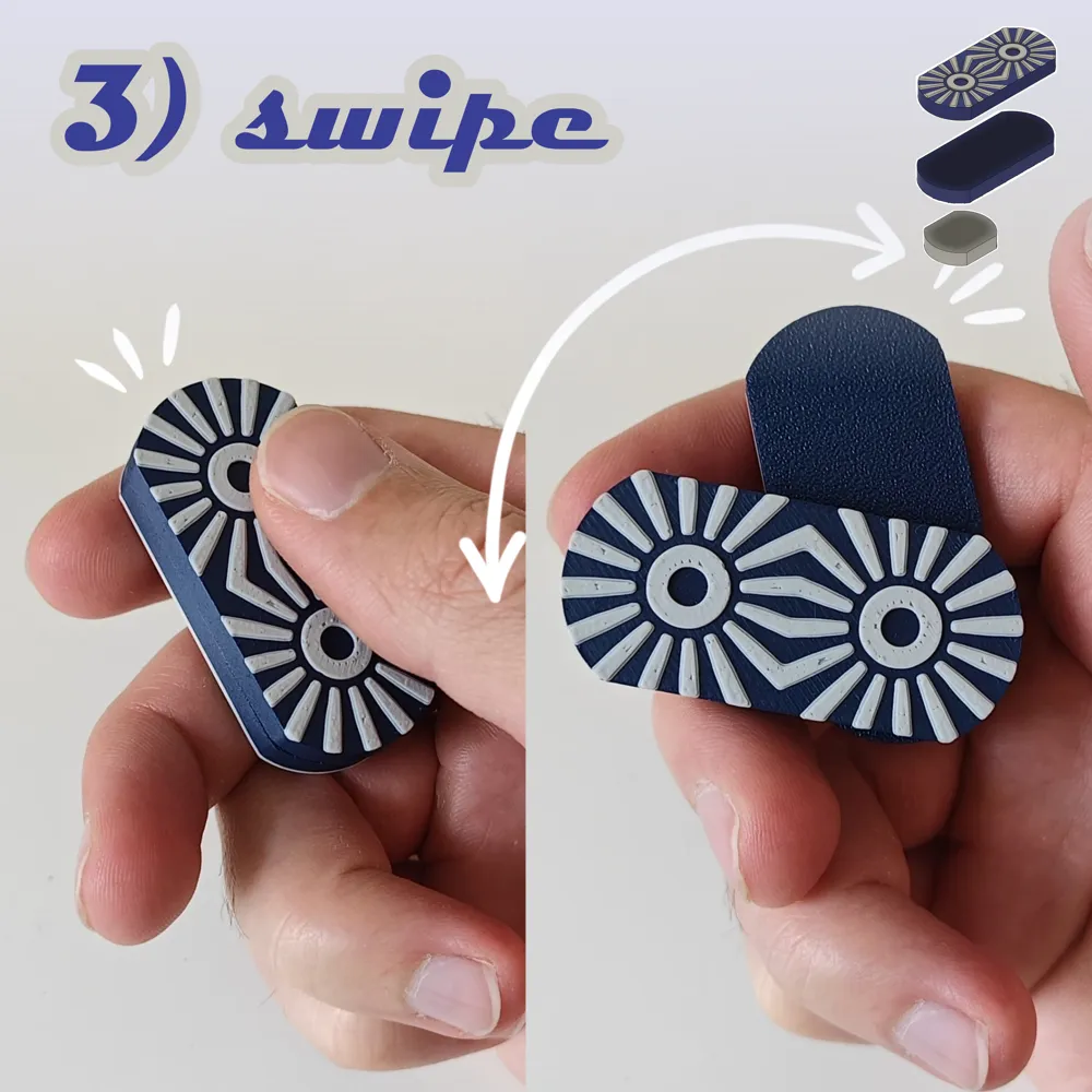 7in1 Magnetic Fidget Toy Satisfying Multi-Function by Alexej MakerWorld ...
