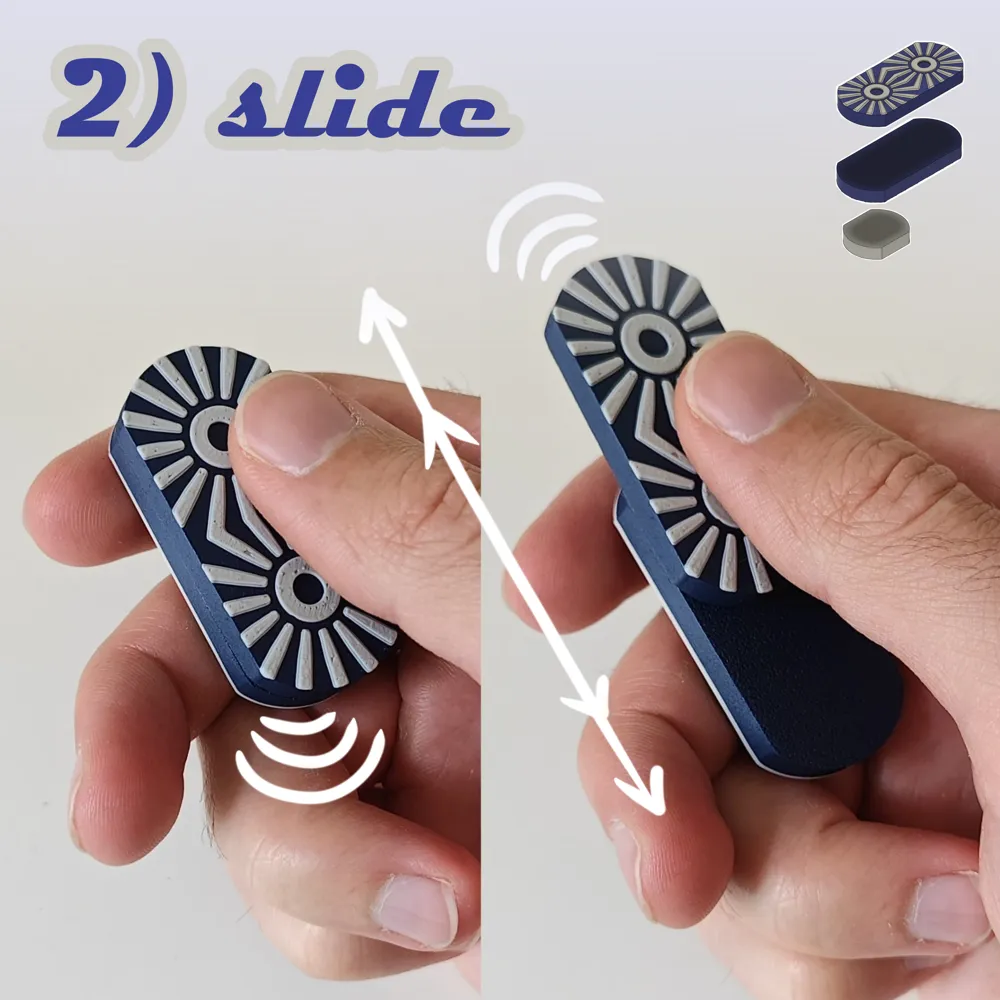 7in1 Magnetic Fidget Toy Satisfying Multi-Function by Alexej MakerWorld ...