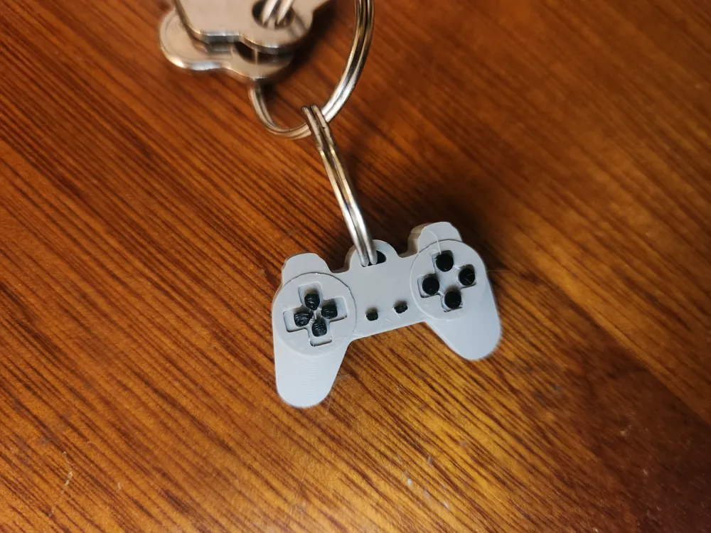 PlayStation 1 Controller Keychain by Mirran.Workshop - MakerWorld