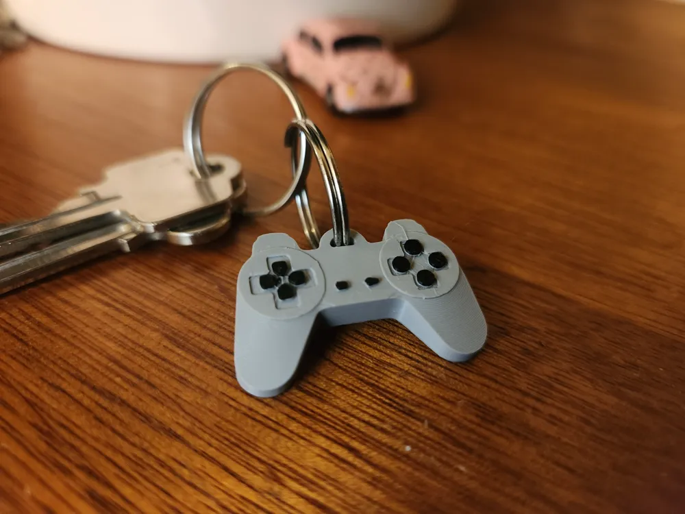 PlayStation 1 Controller Keychain by Mirran.Workshop - MakerWorld