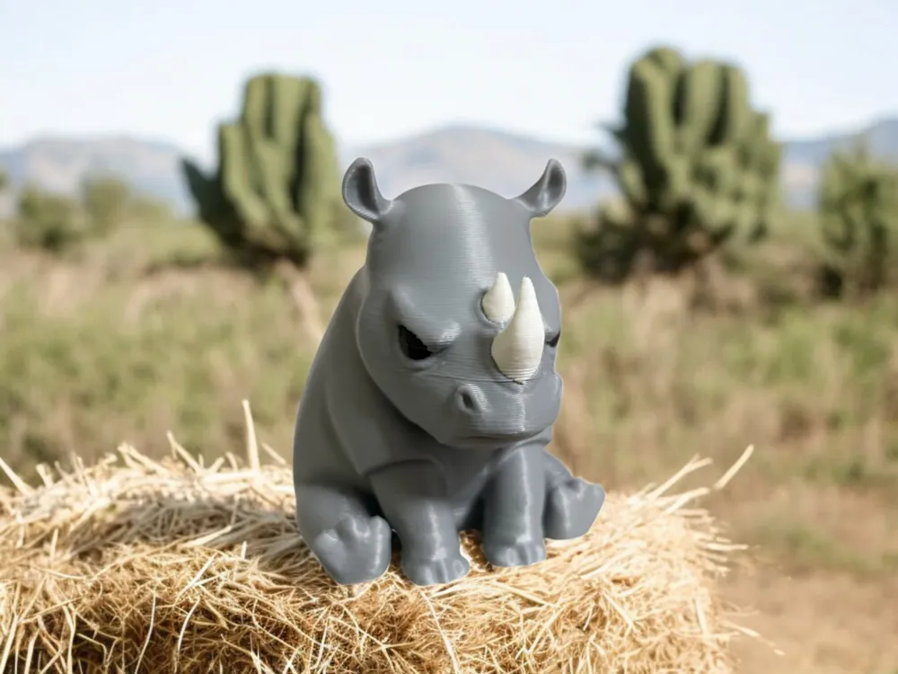 Angry Little Rhino by mail.iou MakerWorld: Download Free 3D Models