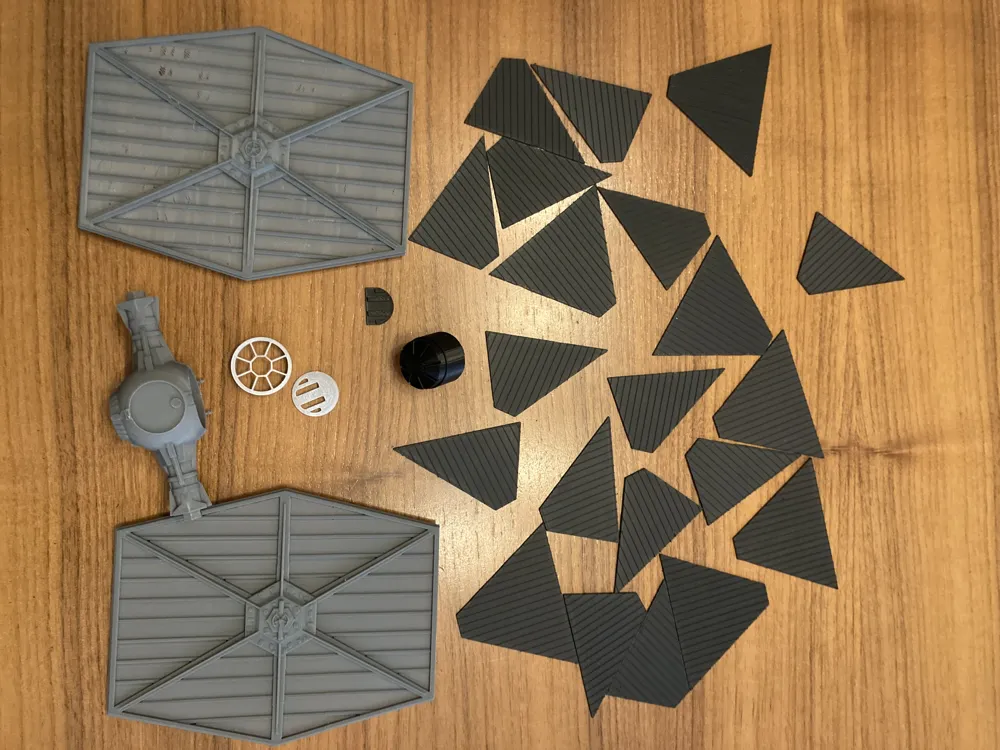 Tie Fighter Kit - Star Wars by Bene MakerWorld: Download Free 3D Models