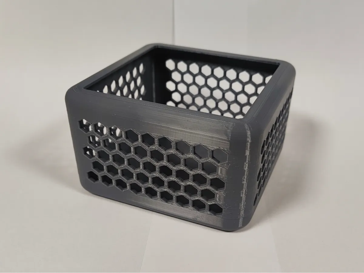 Rounded Hex Storage Bowl | Incurved Rim - Free 3D Print Model - MakerWorld