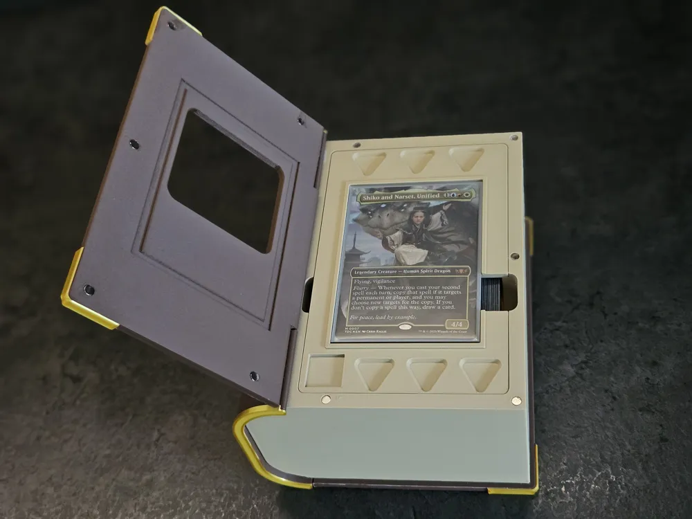 Spellbook - MTG Commander Deck Box - Free 3D Print Model - MakerWorld