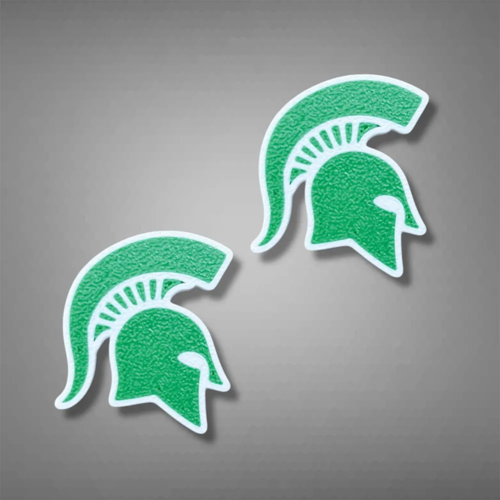 Michigan State Spartan Shoe Charm Crocs – NCAA MSU by vettrus ...