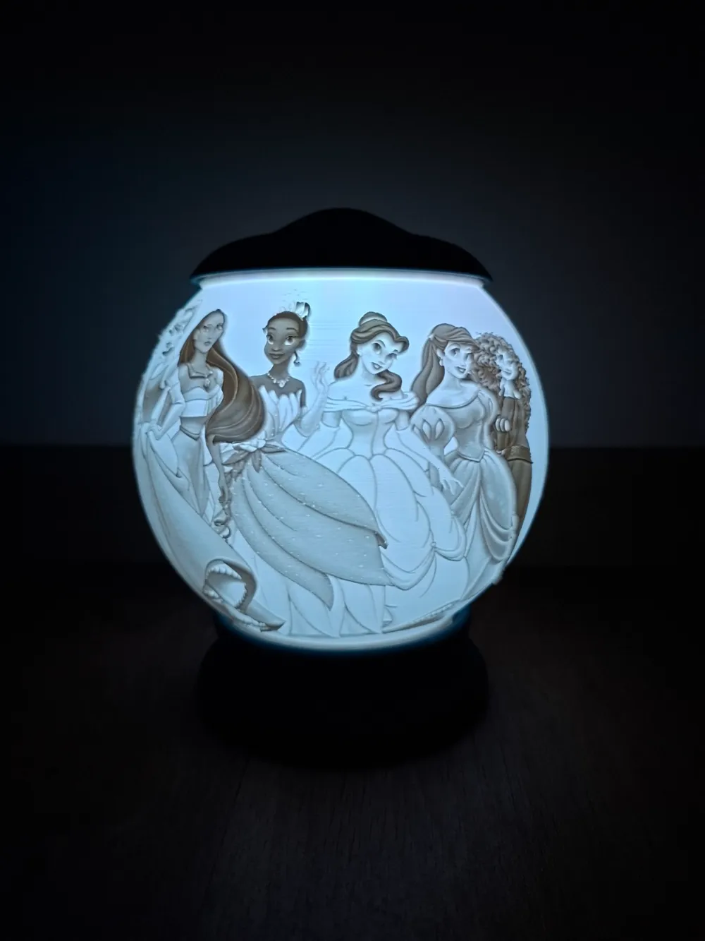 Lithophane - Princess 01 by SlyCooper-Master - MakerWorld