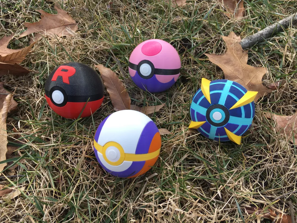 Pokeball - Free 3D Print Model - MakerWorld