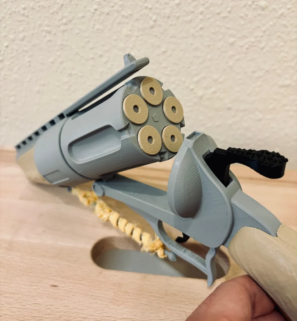 Fallout Show Ghoul Revolver Bullets by Acheituno - MakerWorld