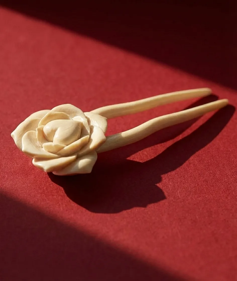 Rose Hairpin - Free 3D Print Model - MakerWorld