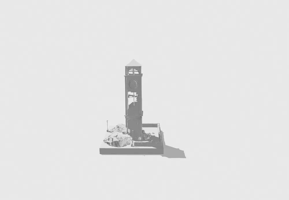 Fortnite Clocktower Model - Free 3D Print Model - MakerWorld