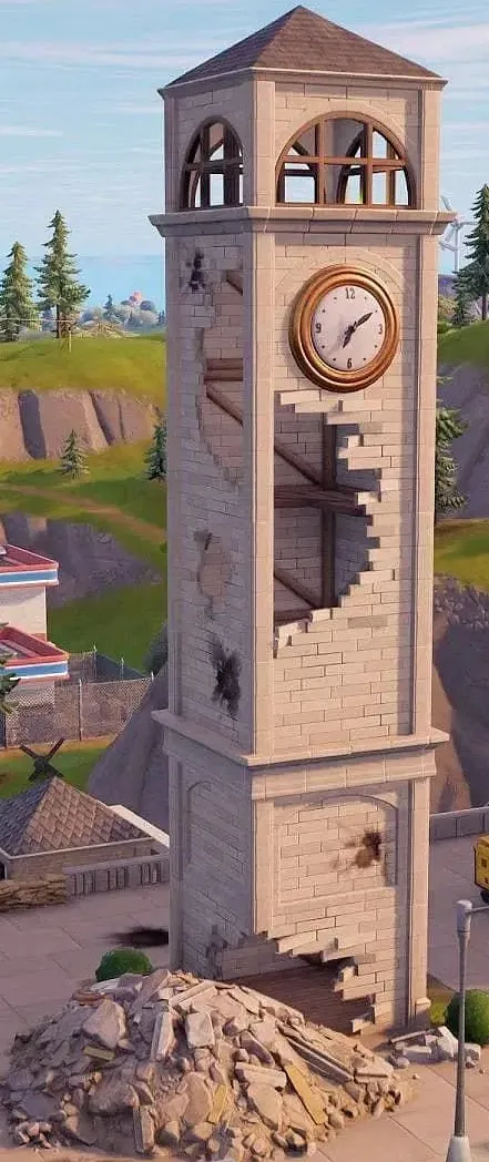 Fortnite Clocktower Model - Free 3D Print Model - MakerWorld