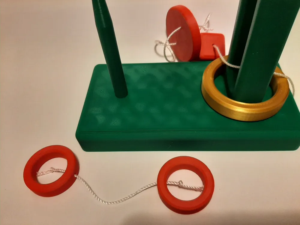 Ring and Rope Puzzle by Jax4Puzzle - MakerWorld
