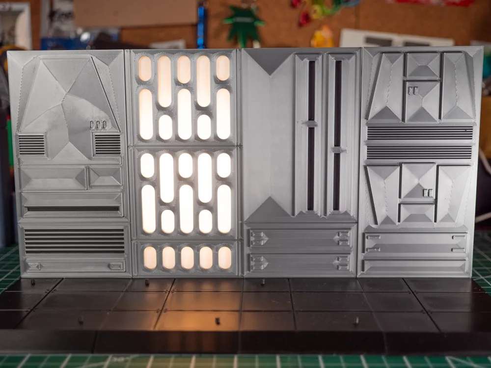 Death Star Interior Lamp Kit 001 - Free 3D Print Model - MakerWorld