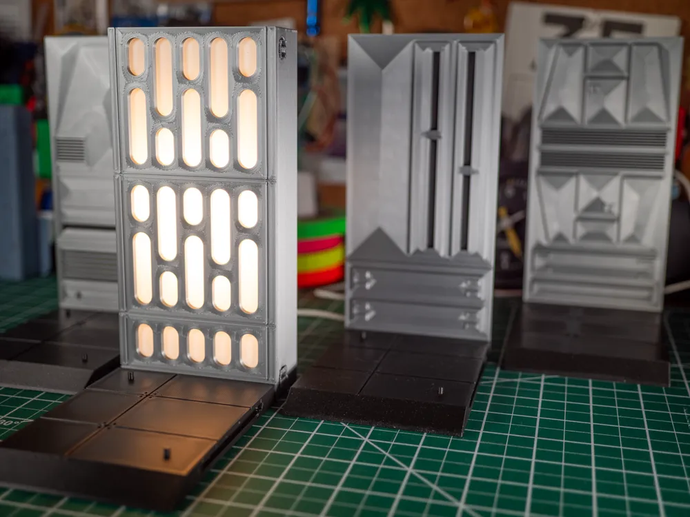 Death Star Interior Lamp Kit 001 - Free 3D Print Model - MakerWorld