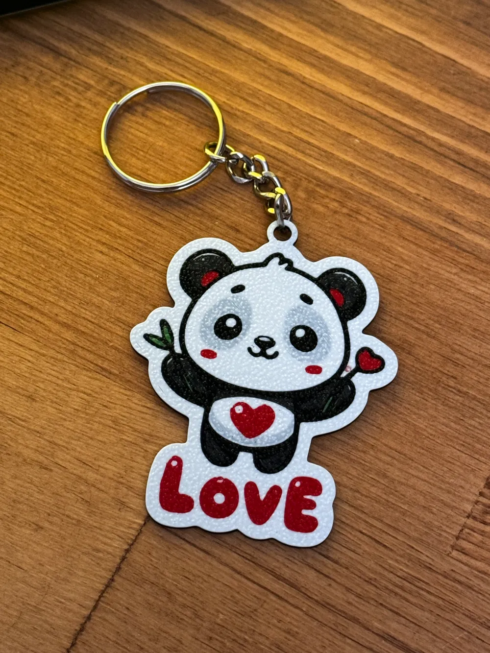 Cute Panda Keychain by berkeozkir - MakerWorld