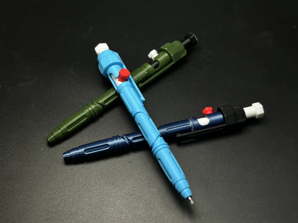 Tactical-Style EDC-Friendly Ballpoint Pen (G2) by Trent Studio ...