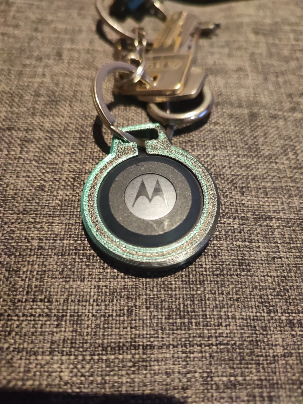 Moto Tag holder for keys - Free 3D Print Model - MakerWorld