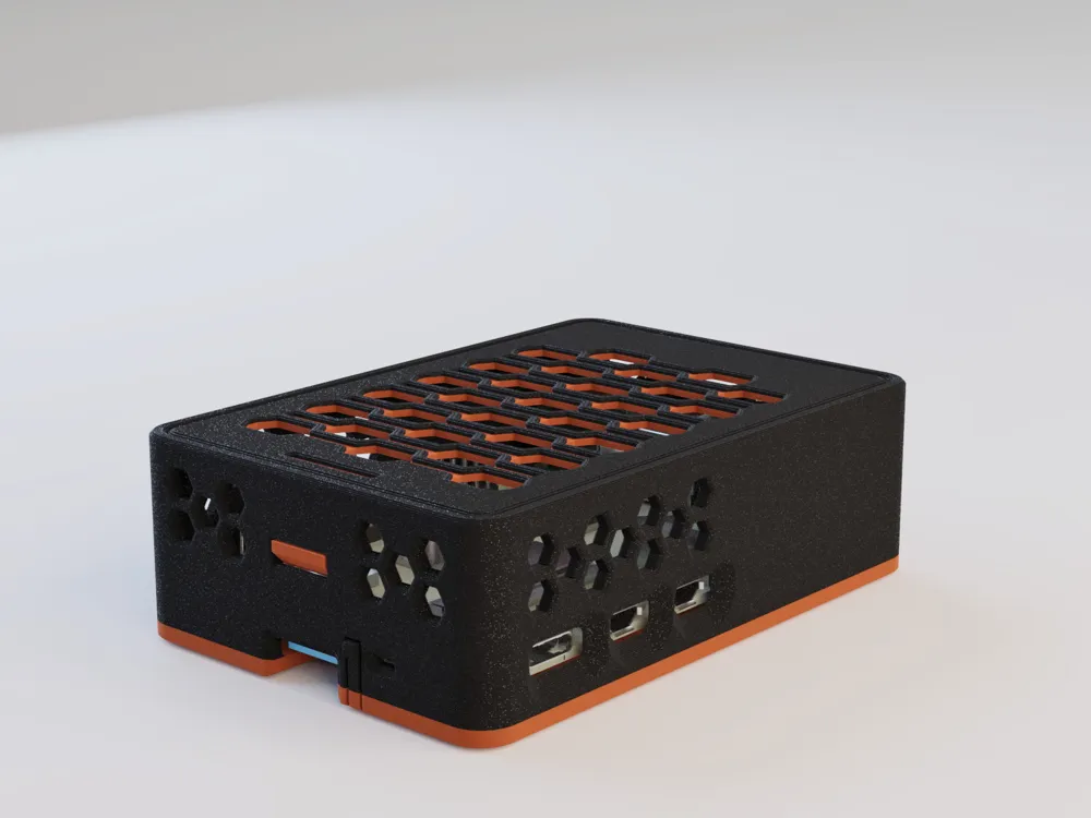 Raspberry Pi 5 case Remixed by Stamos MakerWorld: Download Free 3D Models