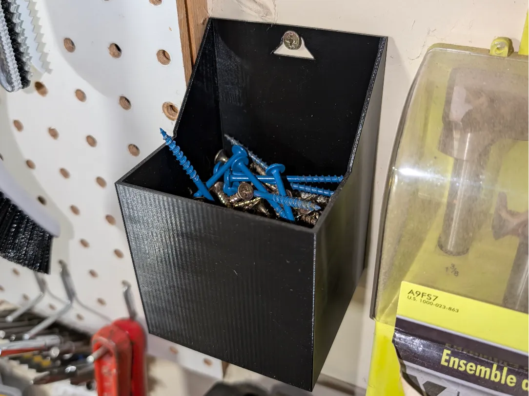 hanging screw wall box - Free 3D Print Model - MakerWorld