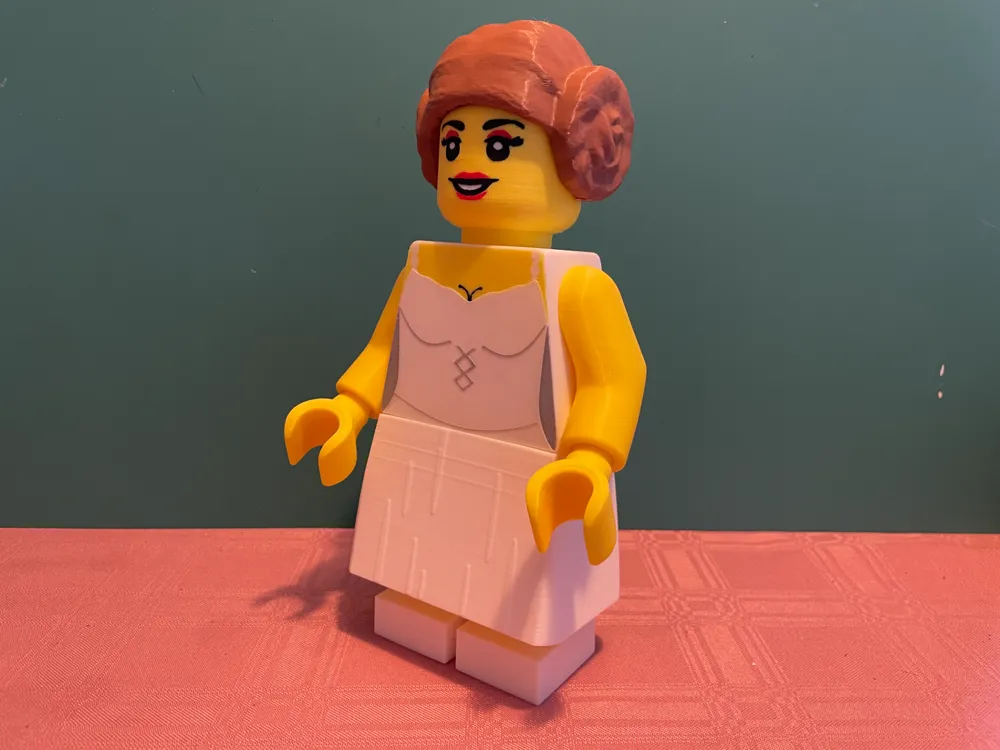 Spaceballs Princess Vespa Big Brick Figure (6:1) by robert3433 ...