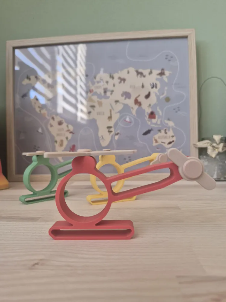 Toy Helicopters - Free 3D Print Model - MakerWorld
