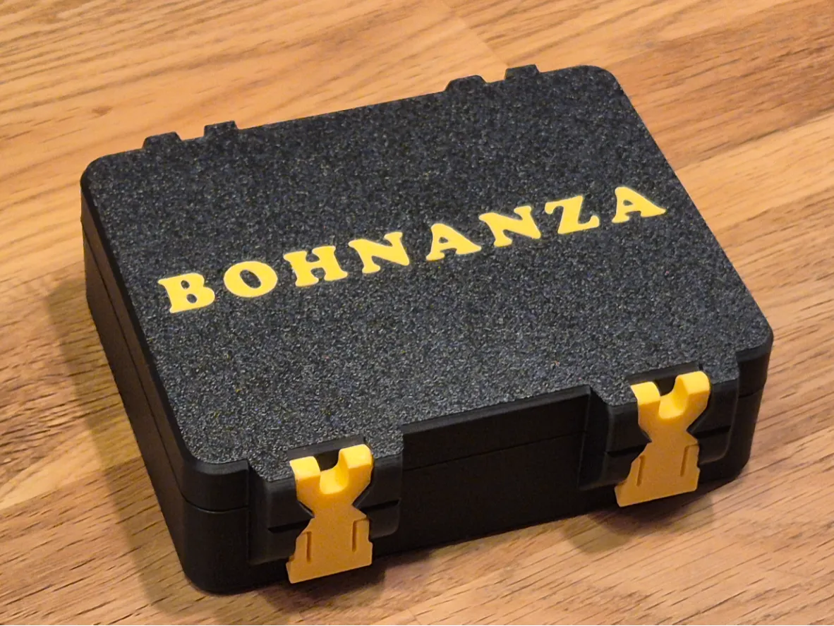 BOHNANZA SnapLock Card Box ## NO AMS - Free 3D Print Model - MakerWorld