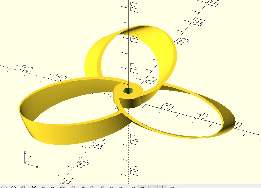 Parametric Toroidal Ring Generator (OpenSCAD) Remixed by scotta316 ...