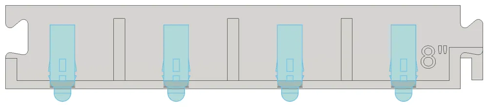 Pixel Bracket / Frame for WS281x Pixels by Scott - MakerWorld
