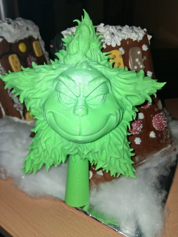 Christmas Grinch Star - Free 3D Print Model - MakerWorld