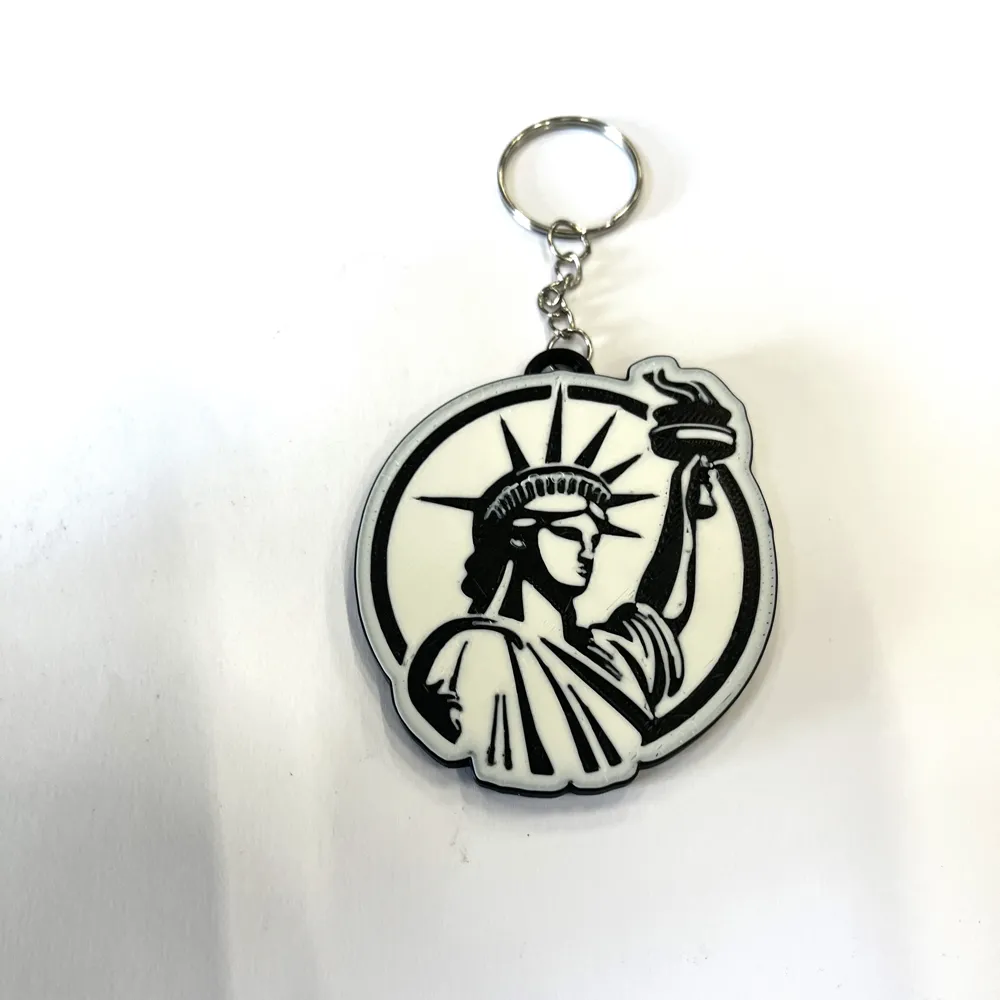 Statue of Liberty keychain - Free 3D Print Model - MakerWorld