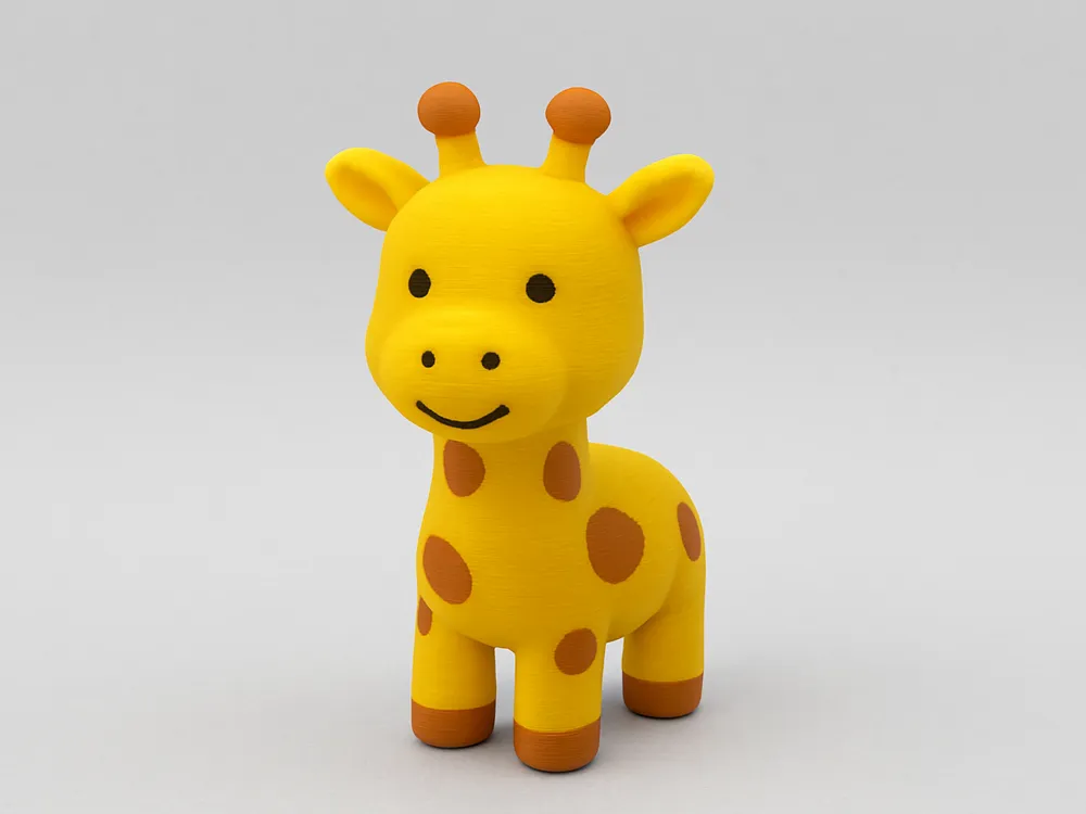 Cute Giraffe - Free 3D Print Model - MakerWorld