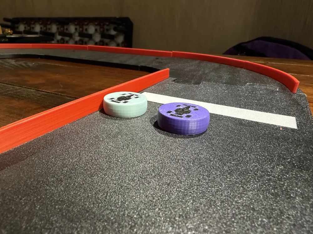 Flick Car Dexterity Racing Board Game by 3D River Designs MakerWorld ...