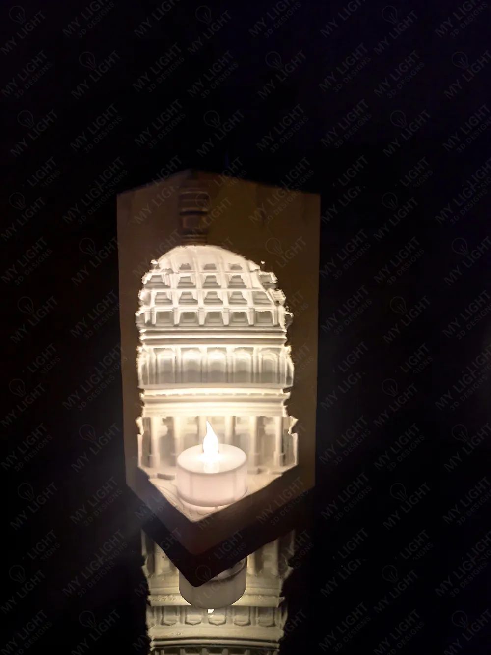 Stone Dome Light – Architectural LED Lamp - Free 3D Print Model ...
