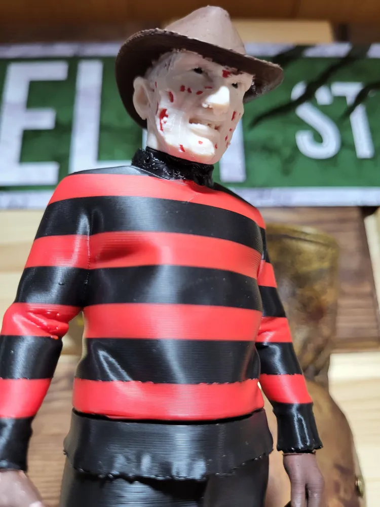 Freddy Krueger Multipart Figure Nightmare 180mm - Free 3D Print Model ...